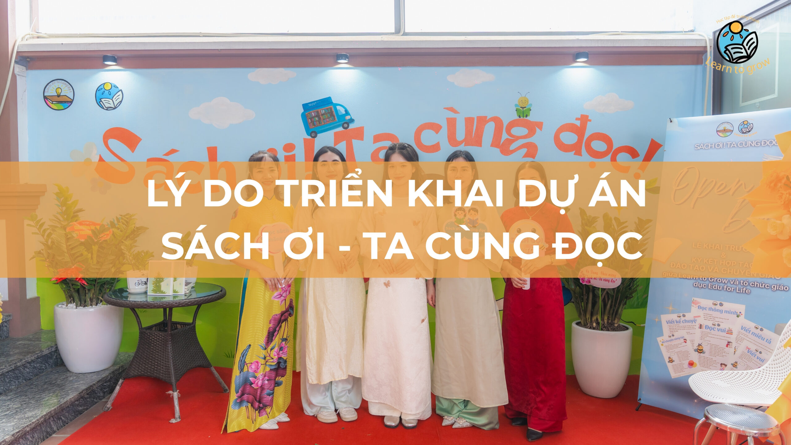 Lý do triển khai dự án Sách ơi - Ta cùng đọc: Khám phá câu chuyện phía sau